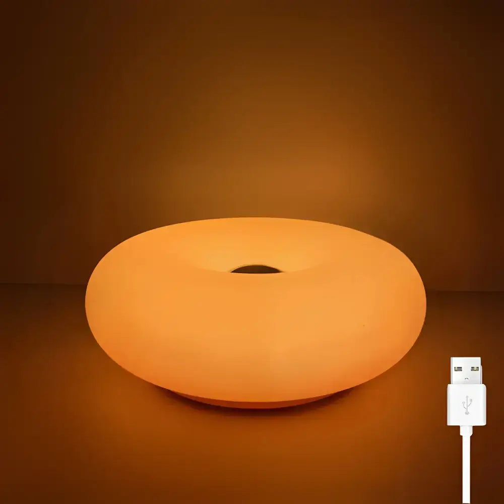 Donut Table Lamp LED Desk Lamp Ambient Lighting – Koala Lamps and Lighting