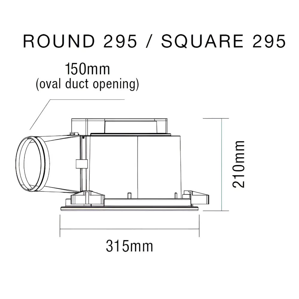 Martec Flow Round Exhaust Fan with LED Light – Koala Lamps and Lighting