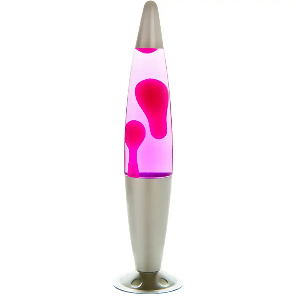 MDI Silver Pink Pink Lava Lamp – 41cm Classic Motion Light – Koala ...